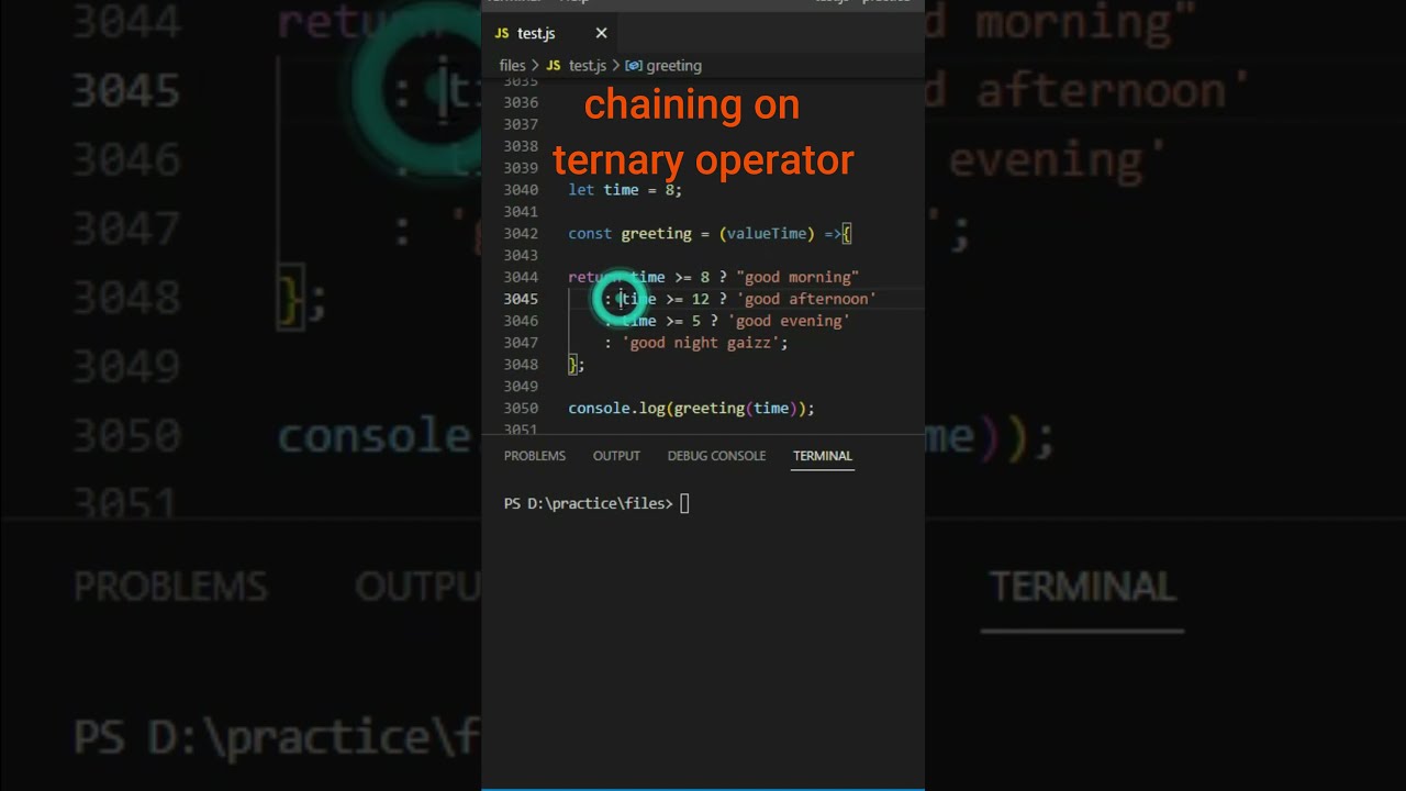 ternary Operator chaining In Ternary Operator multiple If Else ternary Operator chaining In Ternary Operator multiple If Else