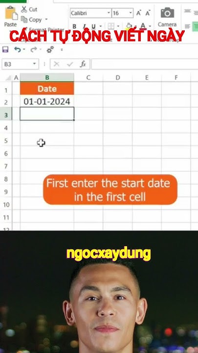 Cách Tự động Viết Ngày Trong Excel How To Automatically Write Date In