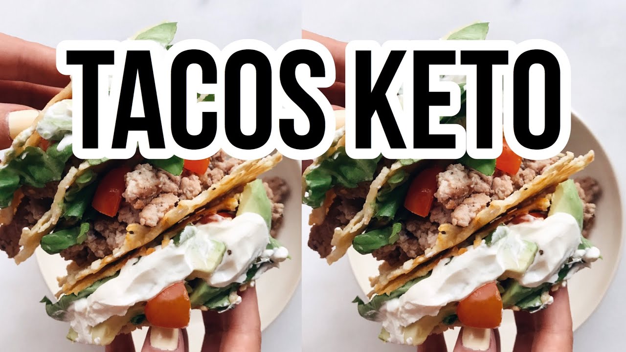 🌮 KETO CRUNCHY TACOS | TACOS CROCANTES KETO PARA BAJAR DE PESO | Manu ...