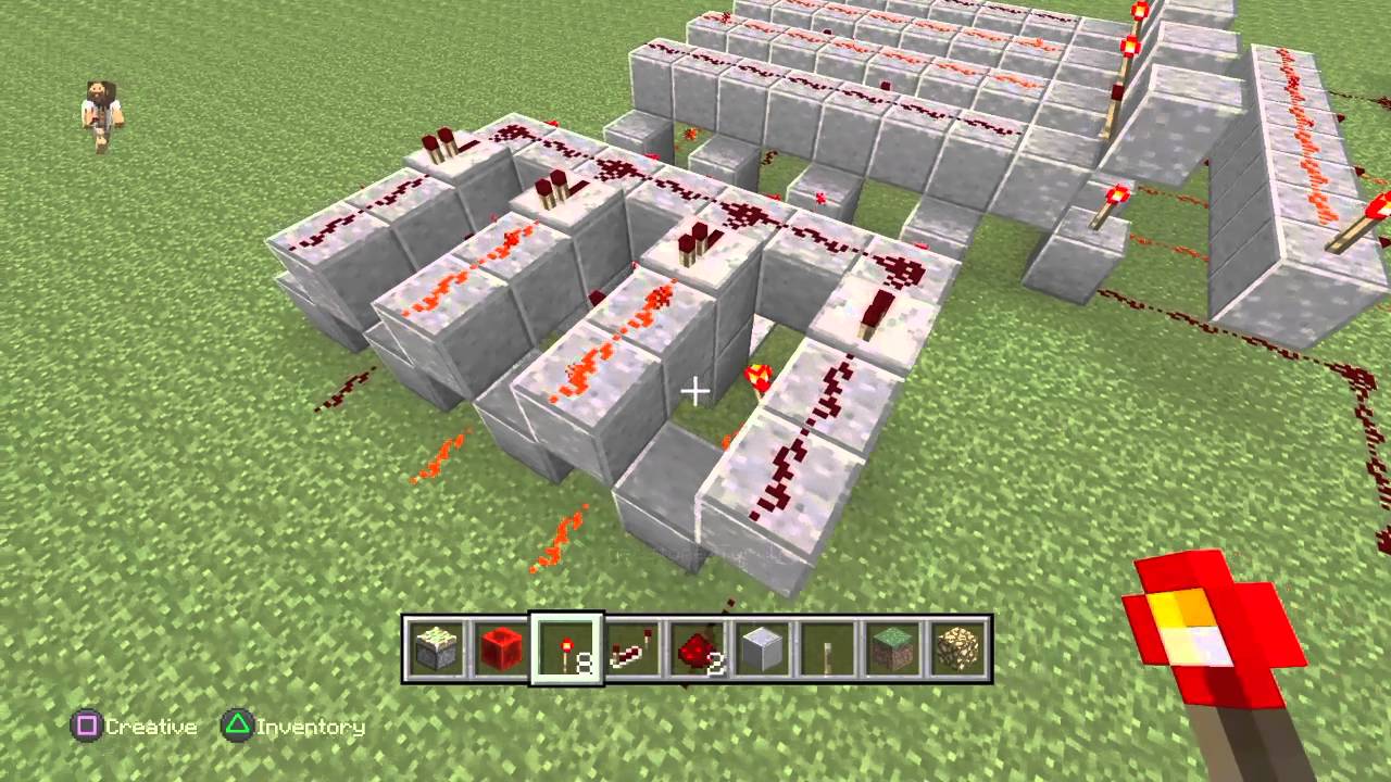 How to make a redstone computer in mincraft - YouTube
