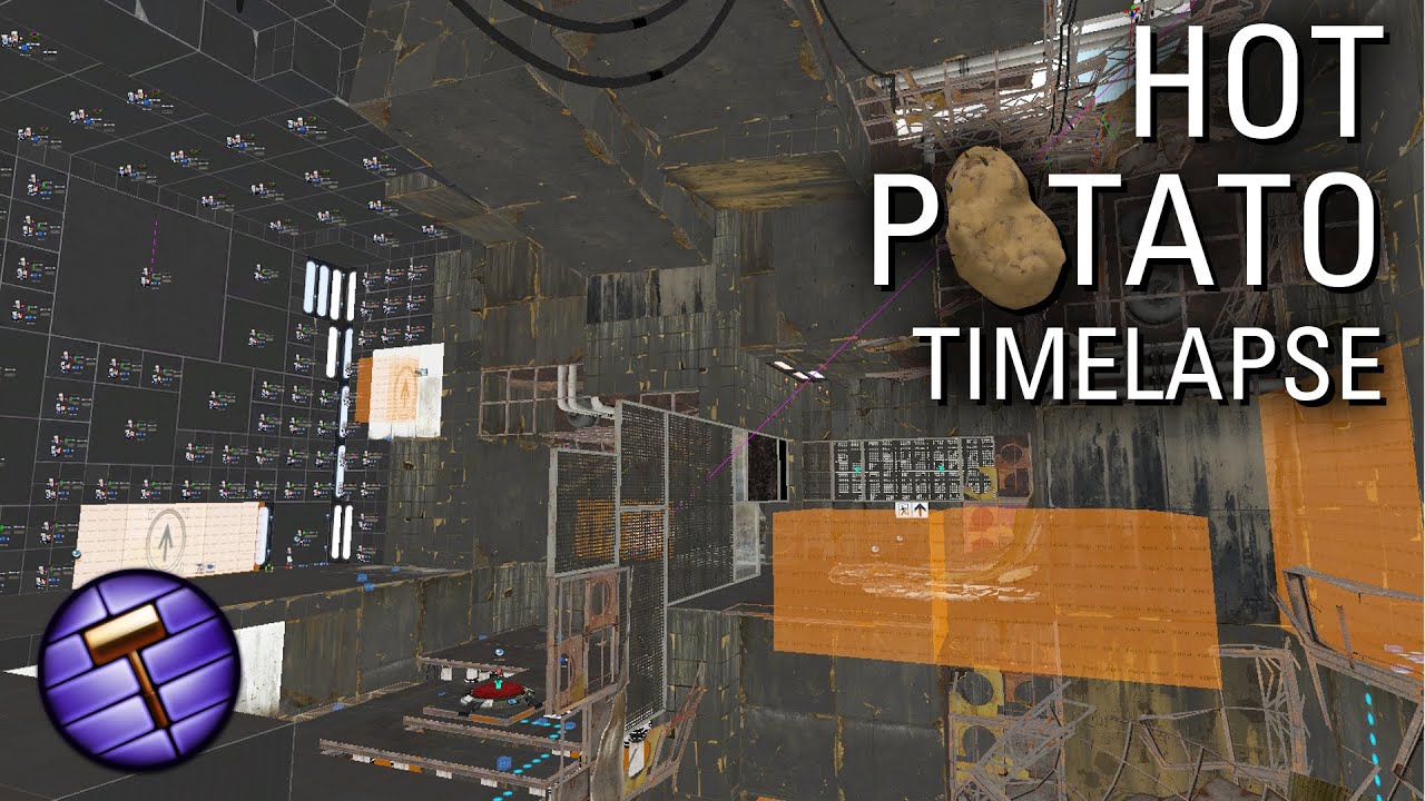 Portal 2 (Hammer): 'Hot Potato' mapping timelapse - YouTube