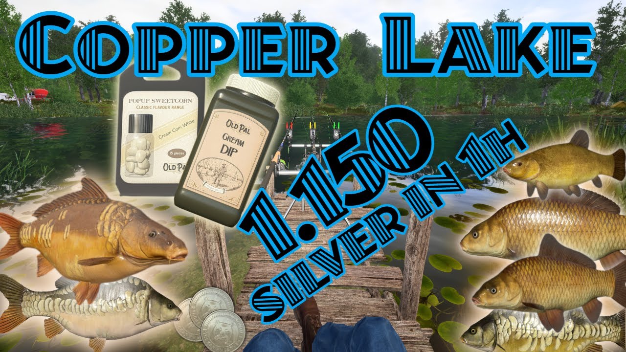Russian Fishing 4 RF4 Copper Lake Active Spot 1150 Silver in 1h - YouTube