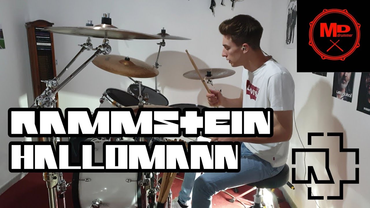 RAMMSTEIN - HALLOMANN (DRUM COVER) - YouTube