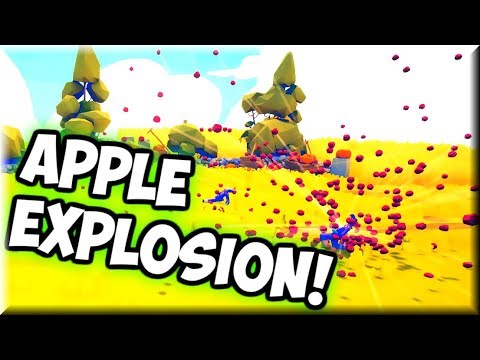 TABS - Apple Explosion! Apple Mage vs Every Faction Outtakes - YouTube
