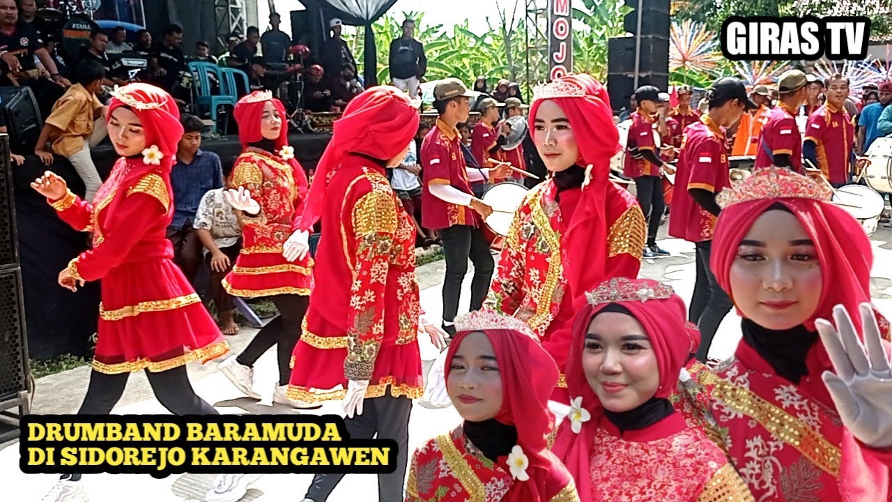 Drumband BARAMUDA Tampil Di Sidorejo Karangawen - YouTube