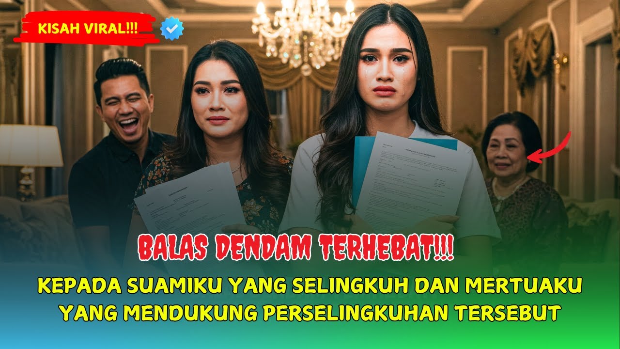 BALAS DENDAM TERHEBAT‼️ Suamiku Selingkuh dan Mertuaku Mendukungnya ...