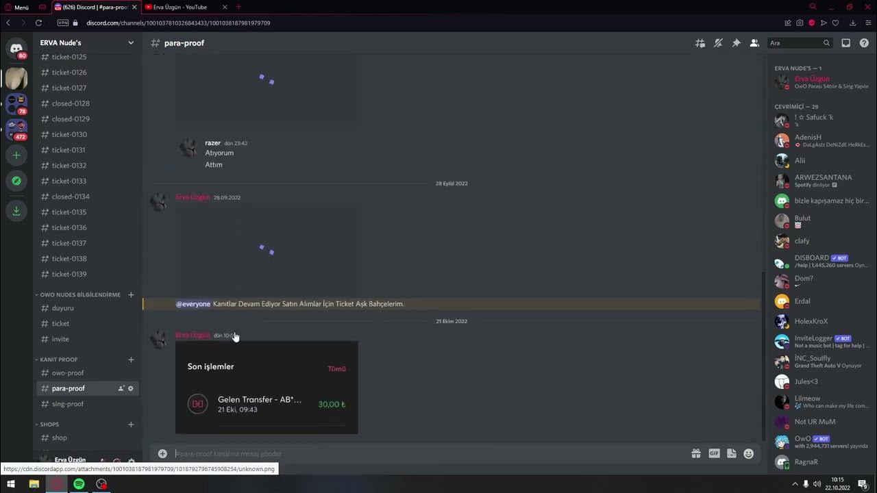 Discord NSFW Sunucu Tanıtımı #ErvaÜzgün - YouTube