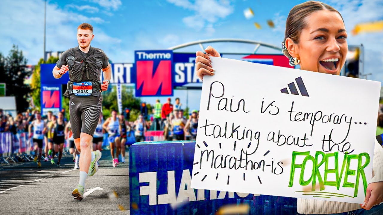 I watched PRODDY C run his first marathon with ADIDAS - YouTube