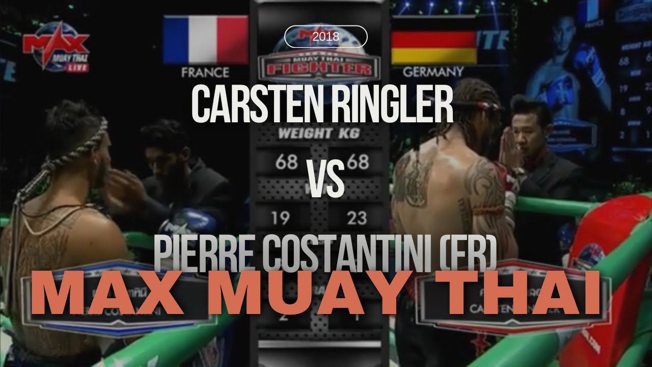 Carsten Ringler (GER) bis Pierre Costantini (FR) at Max Muay Thai ...