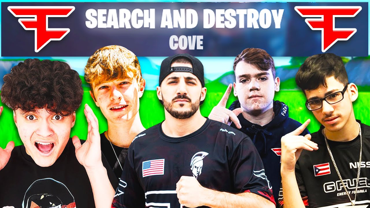 $1,000 FaZe vs. FaZe FORTNITE SEARCH and DESTROY CHALLENGE! (Fortnite ...