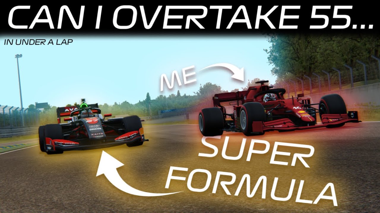 Can I Overtake 55 Super Formula Cars at Le Mans in Under 1 Lap? - YouTube