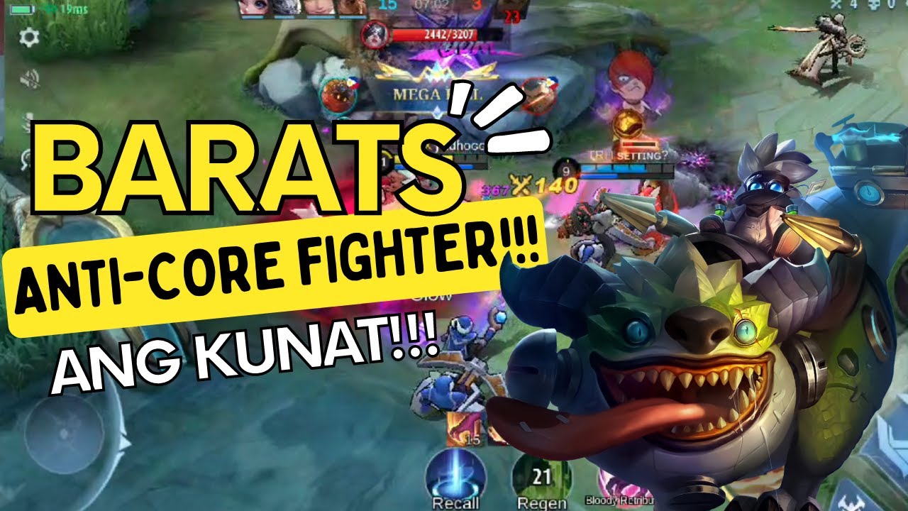 ANTI-CORE NA FIGHTER - ANG KUNAAATT MO BARATS | Top Gaming - YouTube