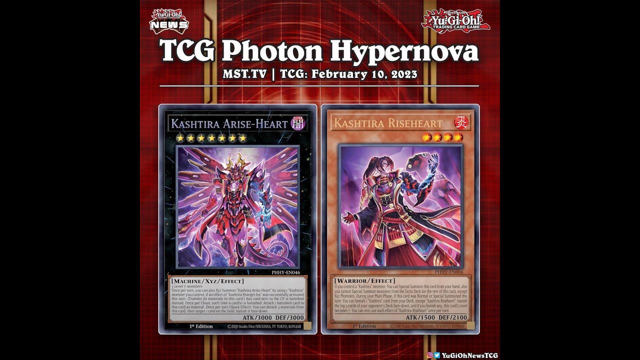 PHOTON HYPERNOVA, 2 Booster Boxes! *Opening* Kashtira Support is Real!!?? - YouTube