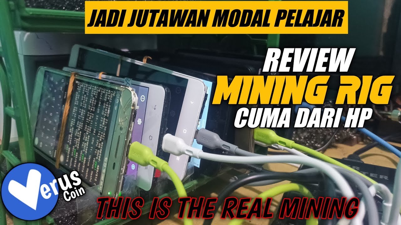 REVIEW MINING RIG DENGAN HP UNTUK MENAMBANG COIN CRYPTO | MINING BTC ...