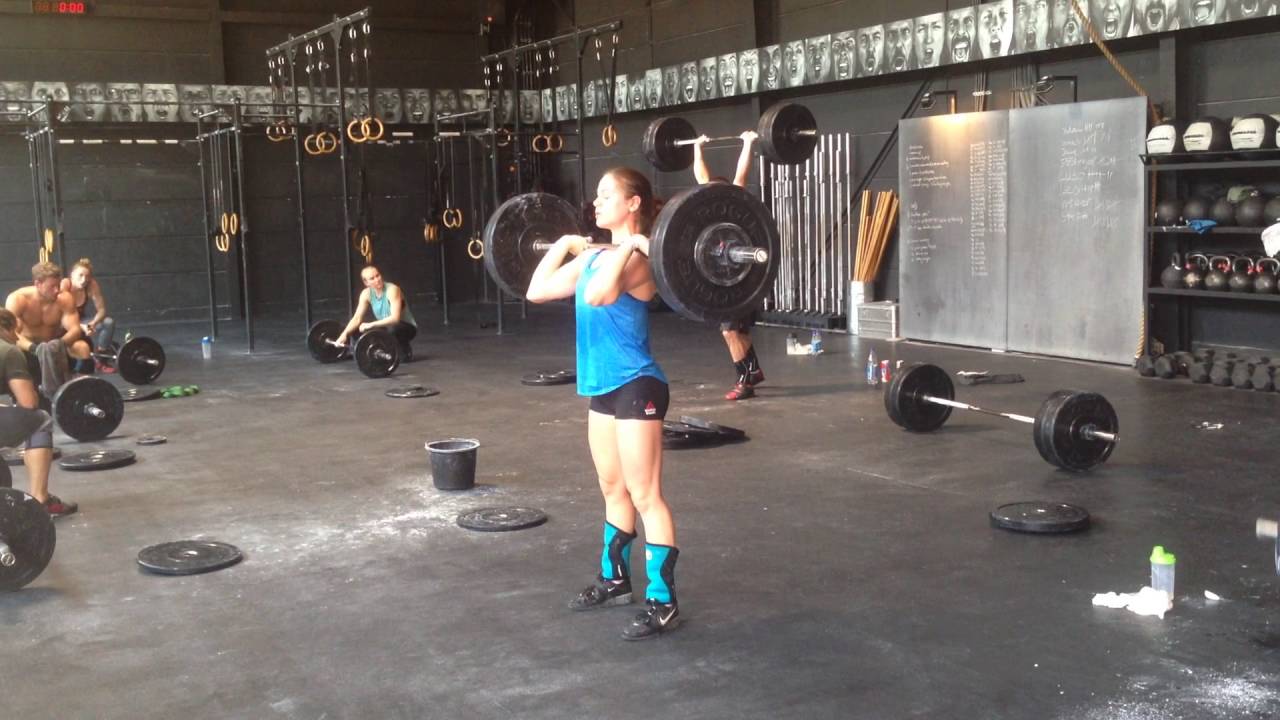 Paused power clean + paused split jerk: 60 x 3+3 by Jacqueline ...