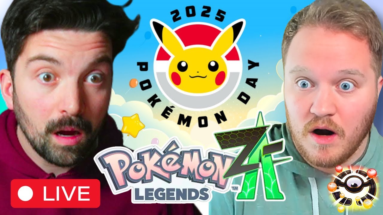 Pokémon Day 2025 Presents LIVE Reaction | Pokemon Legends Z-A & Pokemon ...