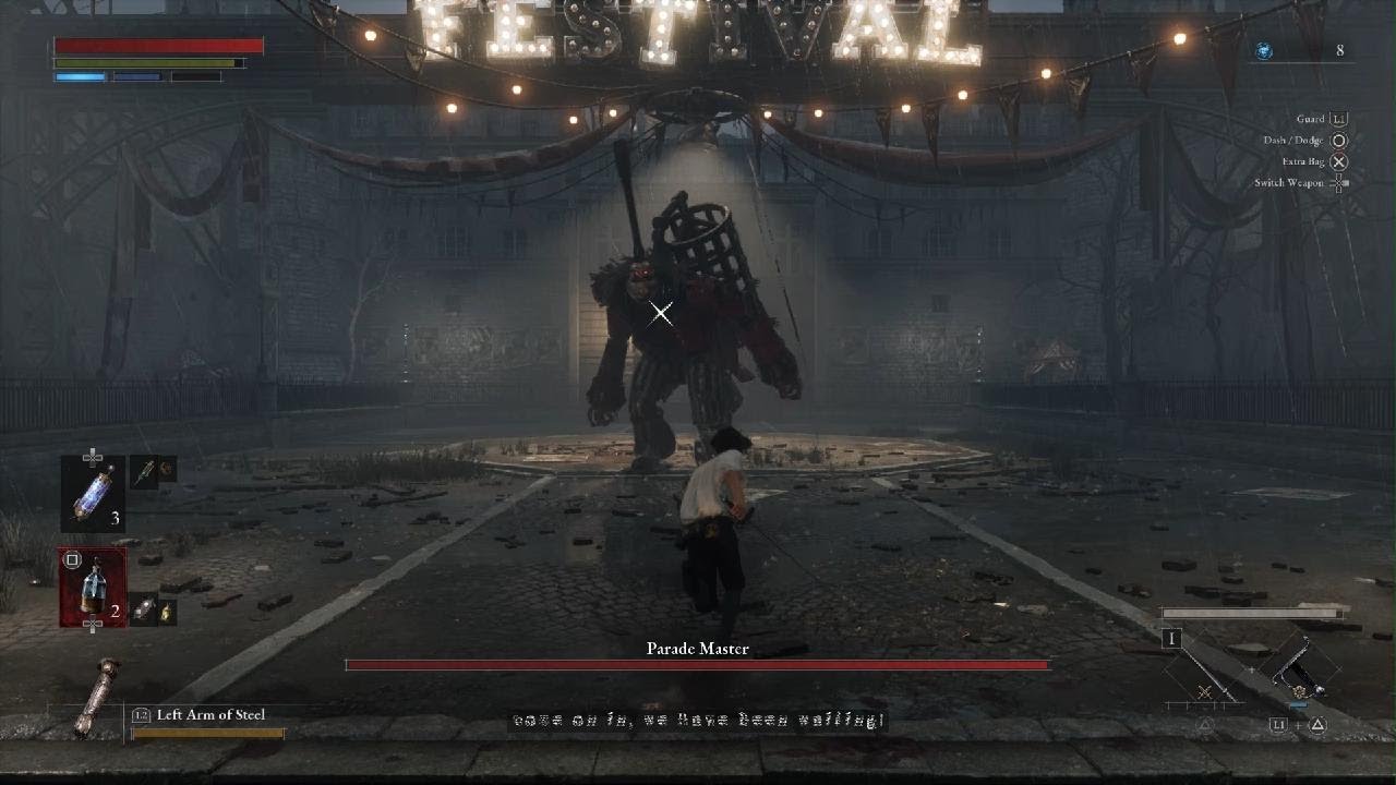 Parade Master boss fight(Demo) - YouTube