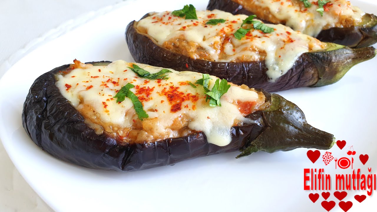 PATLICAN PABUCAKİ TARİFİ - YouTube