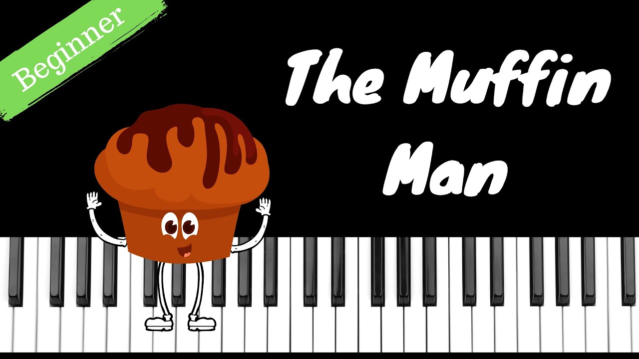 The Muffin Man | BEGINNER Piano Tutorial - YouTube