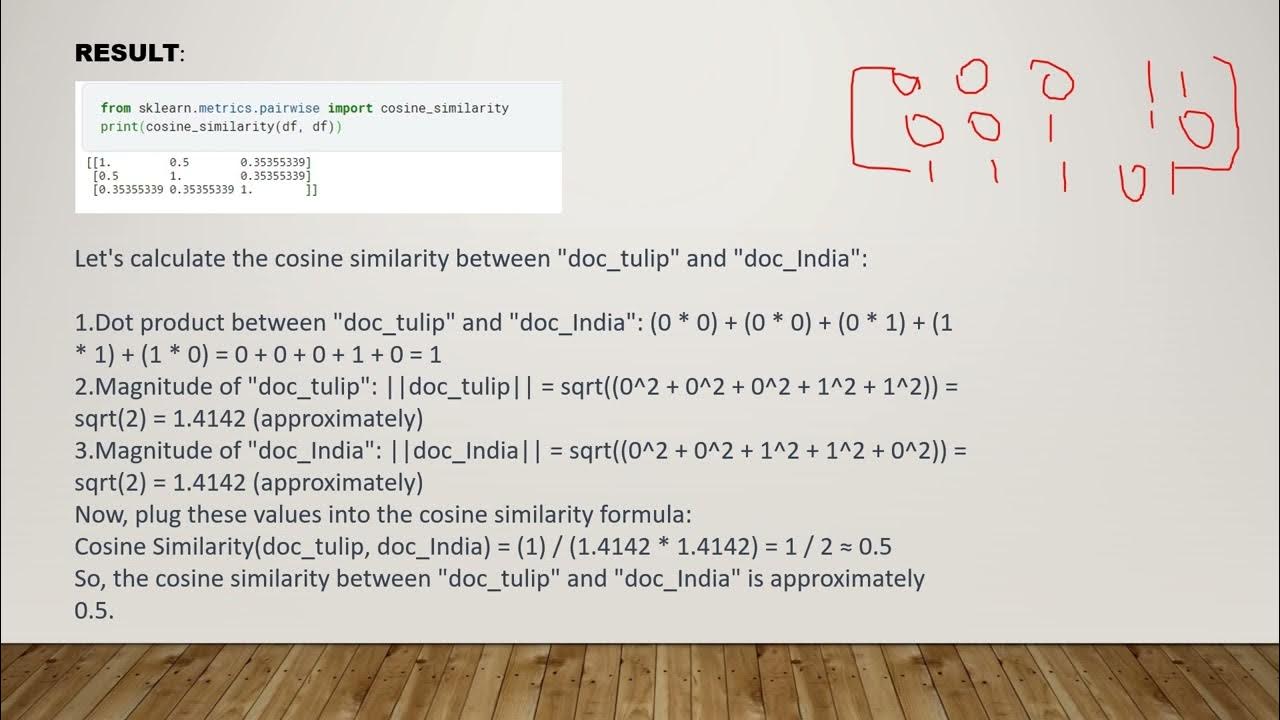 Cosine similarity in Nlp - YouTube
