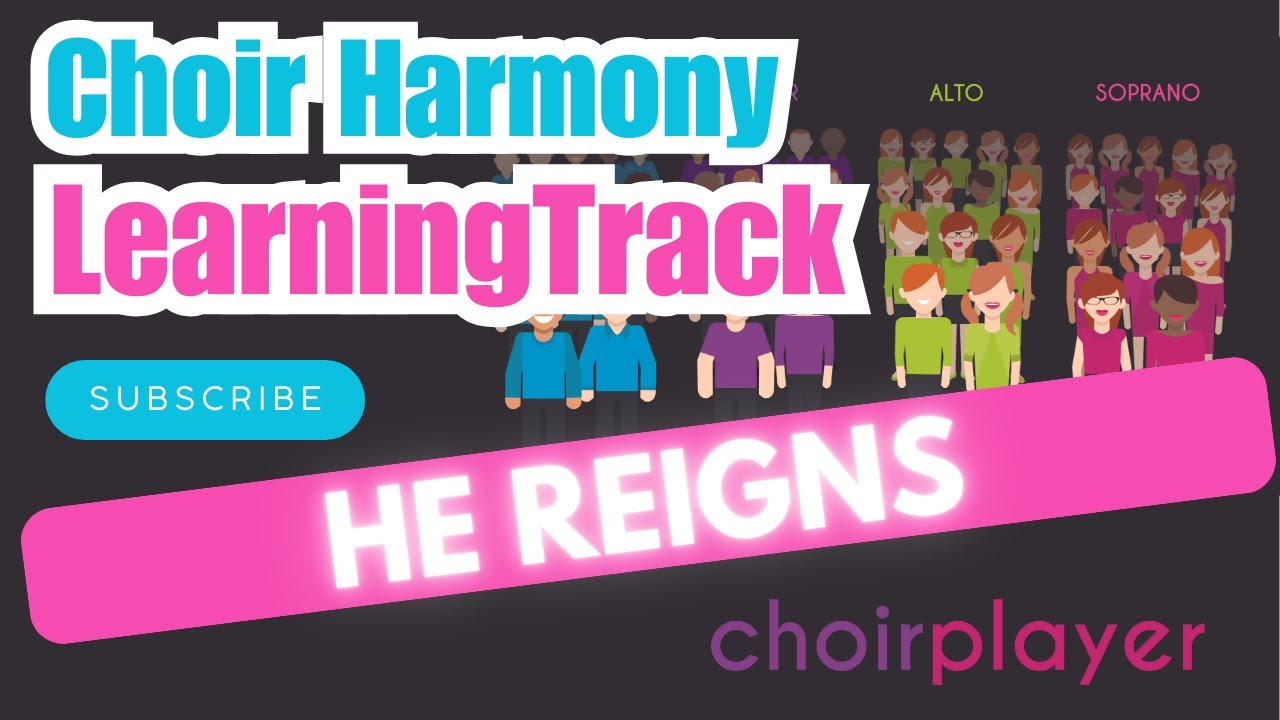 He Reigns - Kirk Franklin Choir Harmony Learning Lyric Karaoke - YouTube