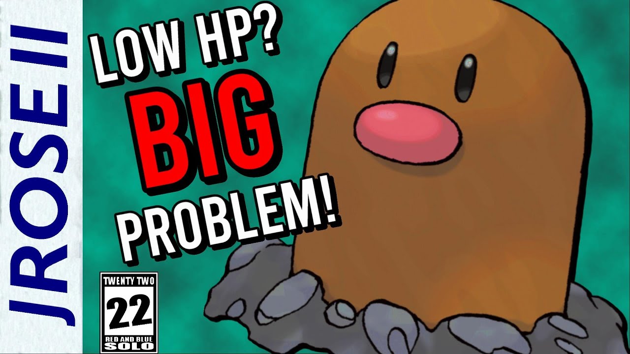 Can You Beat Pokemon Red/Blue with Just a Diglett? - YouTube