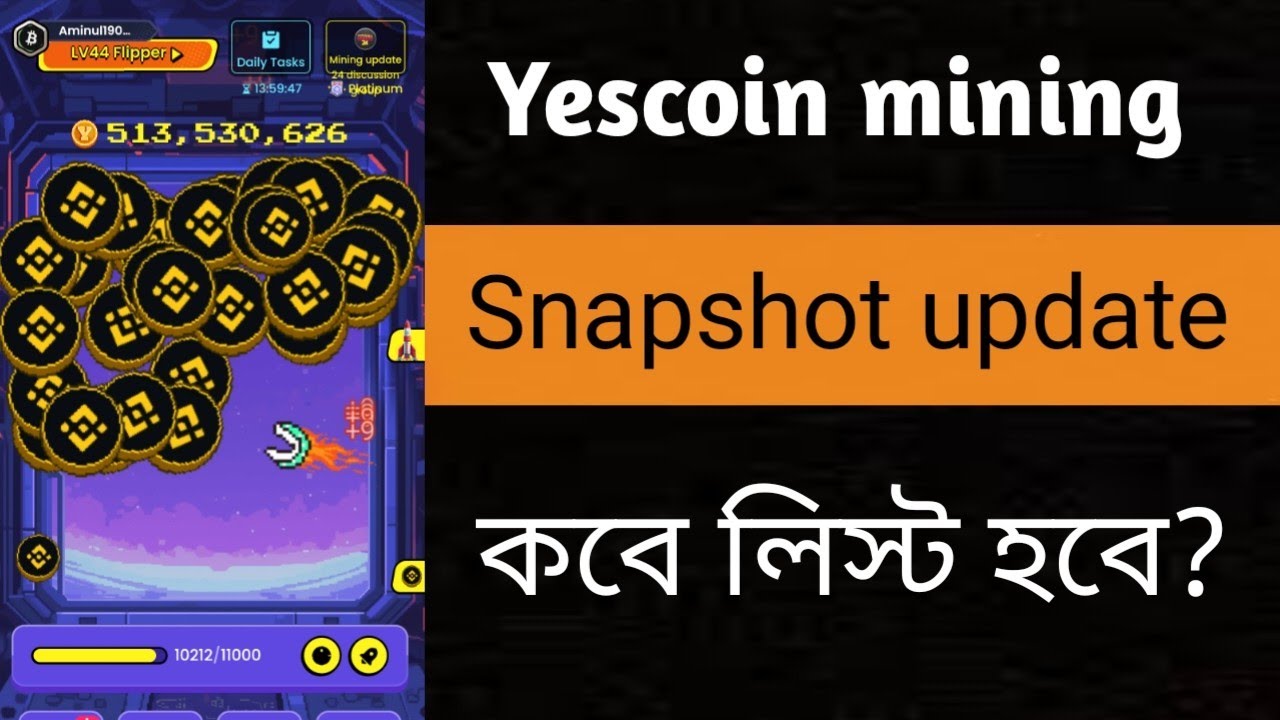 Yescoin mining important update | Yescoin কিসের উপর ফোকাস করবেন ...