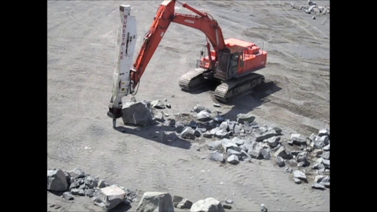 Surestrike Model 4000 Breaking 80000 plus PSI Hard Rock - YouTube