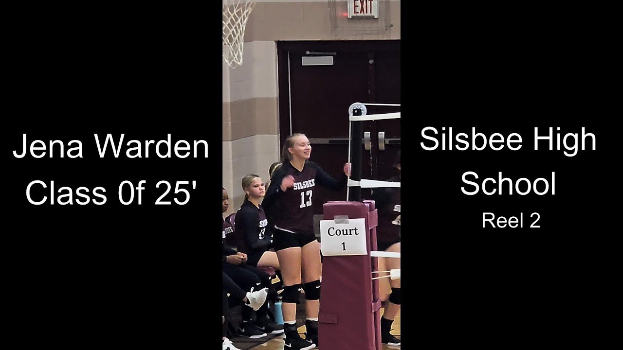 Jena Warden Class of 25' Vollyball Reel 2 - YouTube