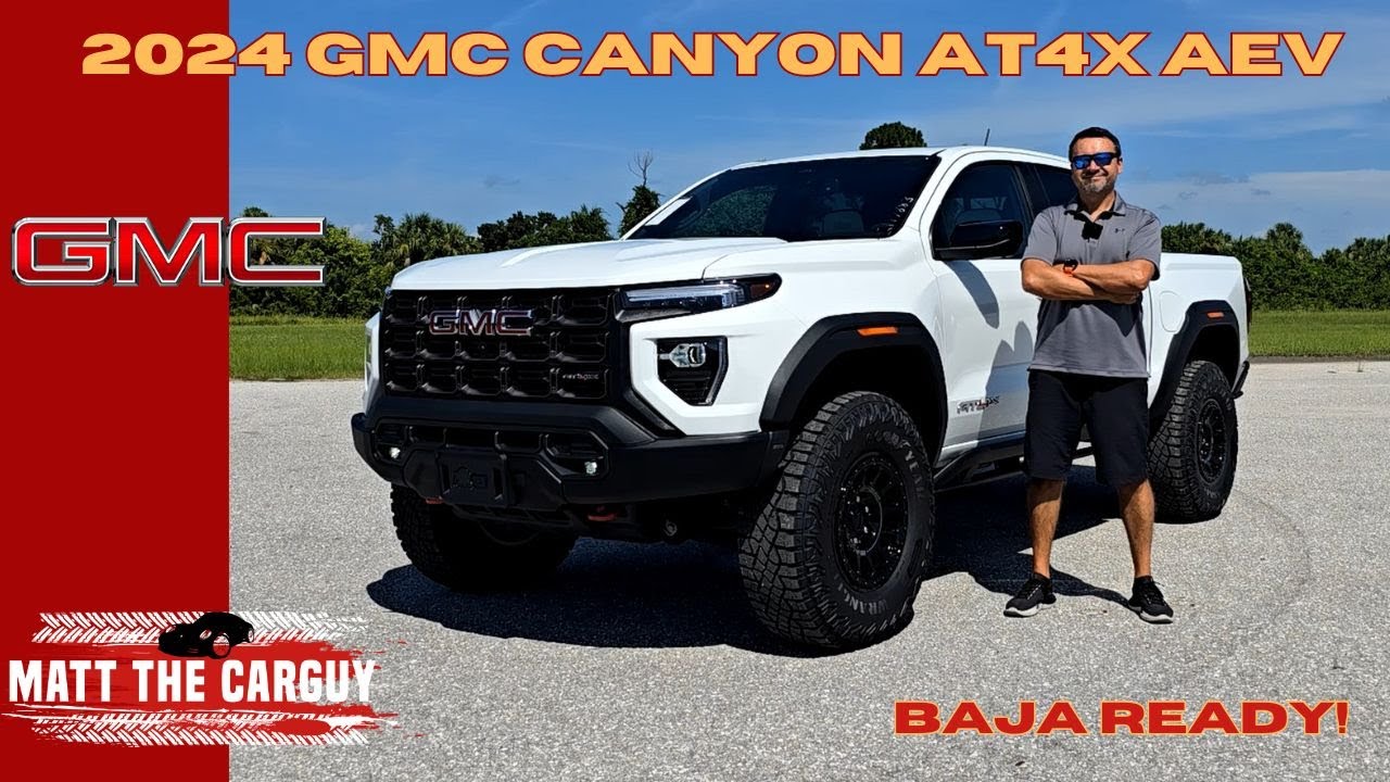 Is the 2024 GMC Canyon AT4X AEV better than Toyota Tacoma TRD Pro ...
