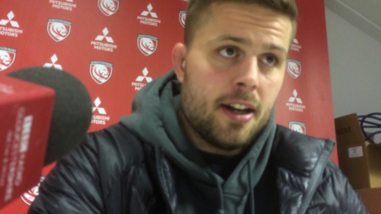 Ed Slater pre London Irish v Gloucester - YouTube