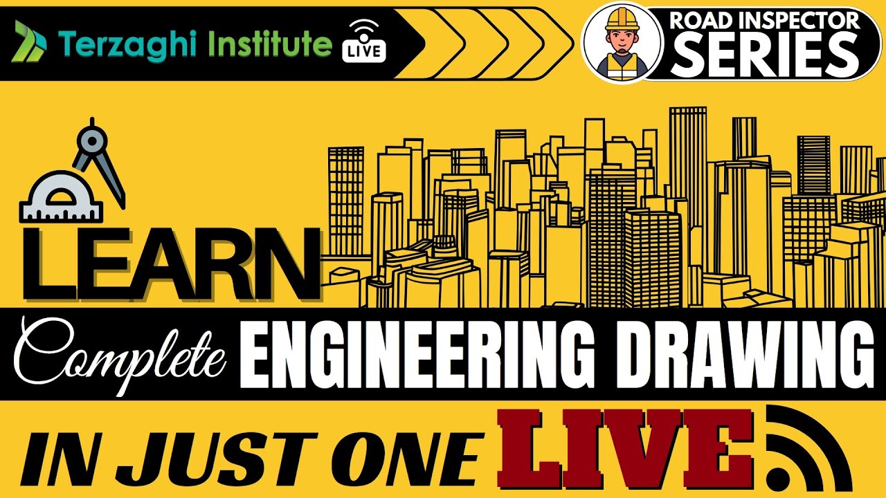 [🔴LIVE] Free ENGINEERING DRAWING Classes for ROAD INSPECTOR Exam 2023 ...