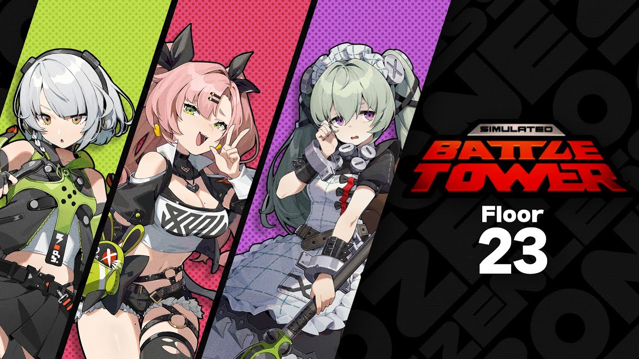 ZZZ Battle Tower Floor 23 — A-Rank Team (Anby/Nicole/Corin) [With Tips ...
