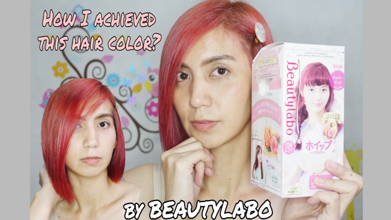 HOW I COLORED MY HAIR ALONE USING BEAUTYLABO - YouTube