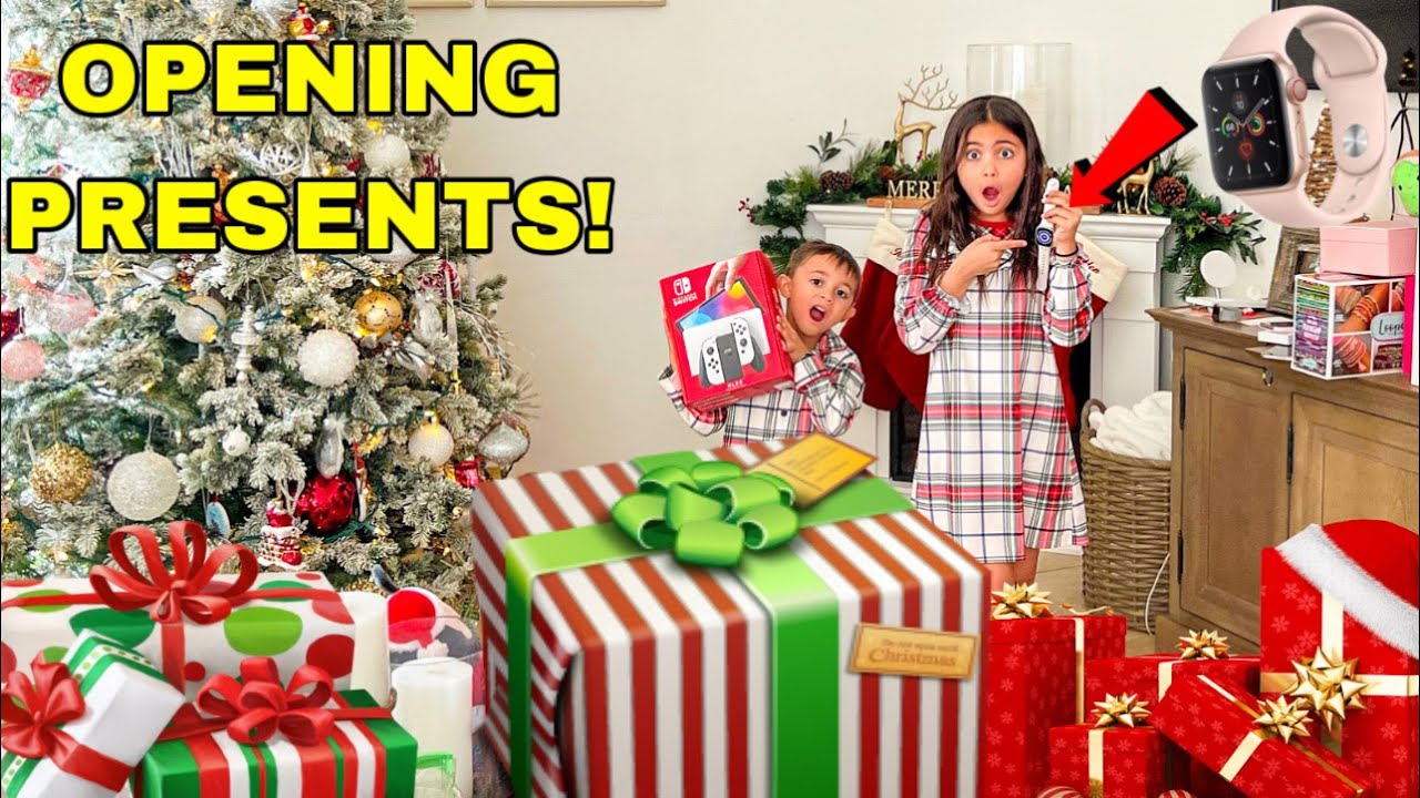Opening The Best Christmas Presents Ever Youtube
