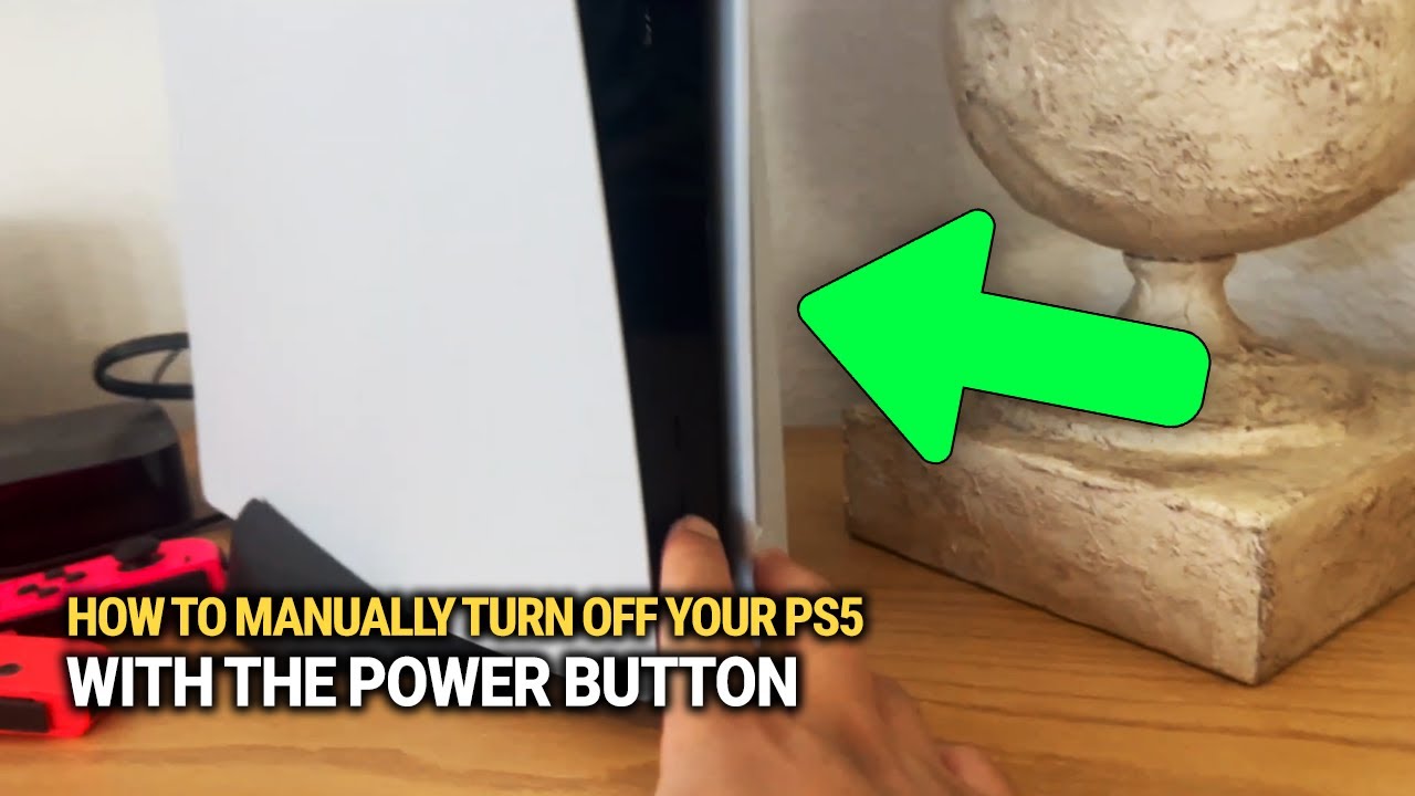 How to Manually Turn Off Your PS5 with the Power Button: Quick & Easy ...