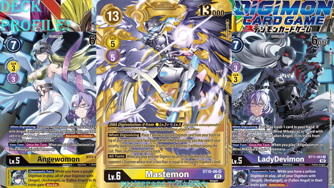 Digimon TCG BT11 Mastemon Deck Profile - YouTube