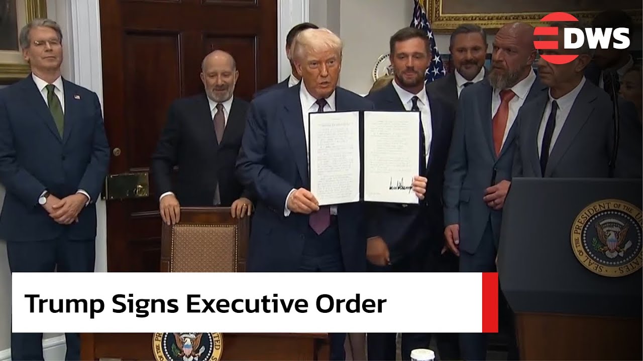 JUST IN: Trump Signs Powerful New Executive Order at the White House ...