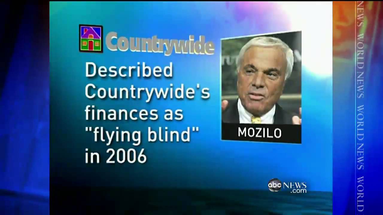 Ex-Countrywide CEO Charged With Fraud - YouTube