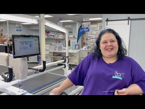 Adjusting tension with your Handi Quilter Long Arm - YouTube