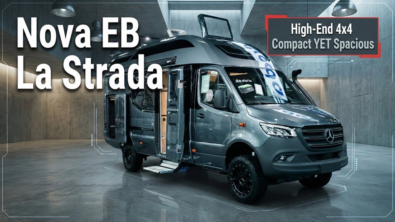 La Strada Nova EB and WHAT a Natural Flowing Monocoque Cabin! [First ...