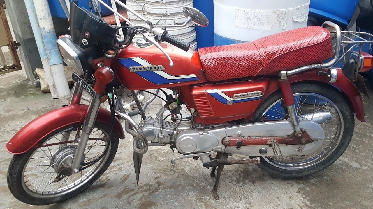 honda cd 80 japan bike 2004 review bd honda motor house - YouTube