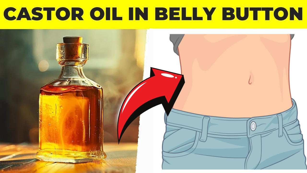 12 Benefits of Using Castor Oil Near the Belly Button - YouTube