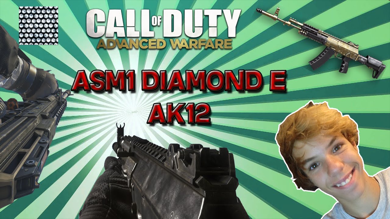 Call Of Duty AW_ AK12 & ASM1 a Diamond - YouTube