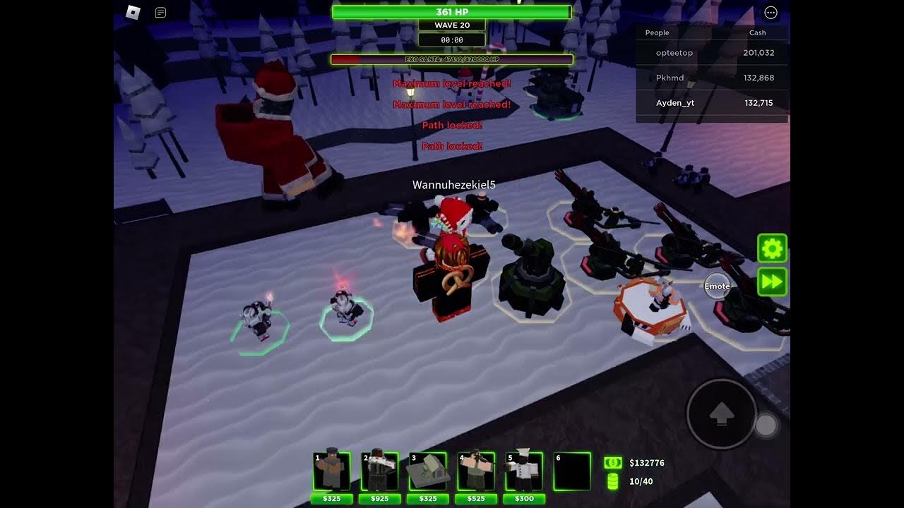 Beating tdx Christmas event for the 44th time - YouTube