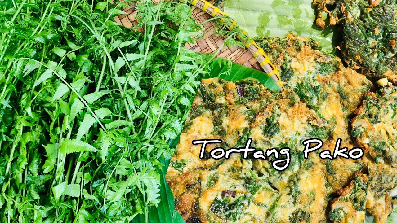 Fiddlehead Ferns with egg | Tortang Pako | Country side dishes - YouTube