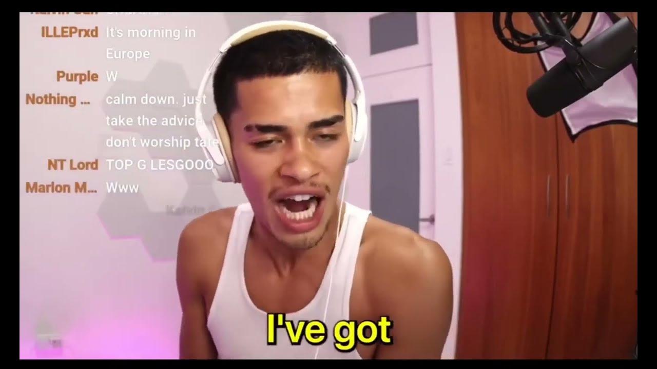 SNEAKO Does The Best Andrew Tate Impression HILARIOUS - YouTube