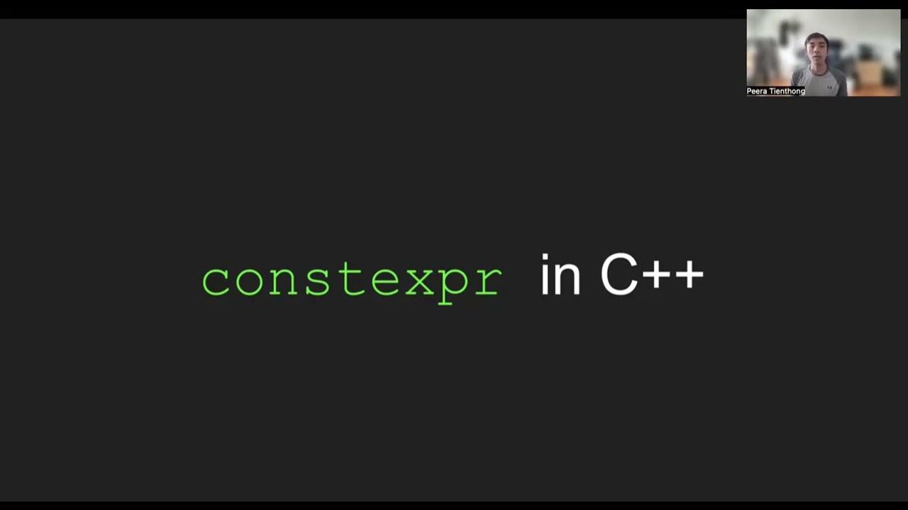 [Modern C++ Features] constexpr Keyword Explained - YouTube