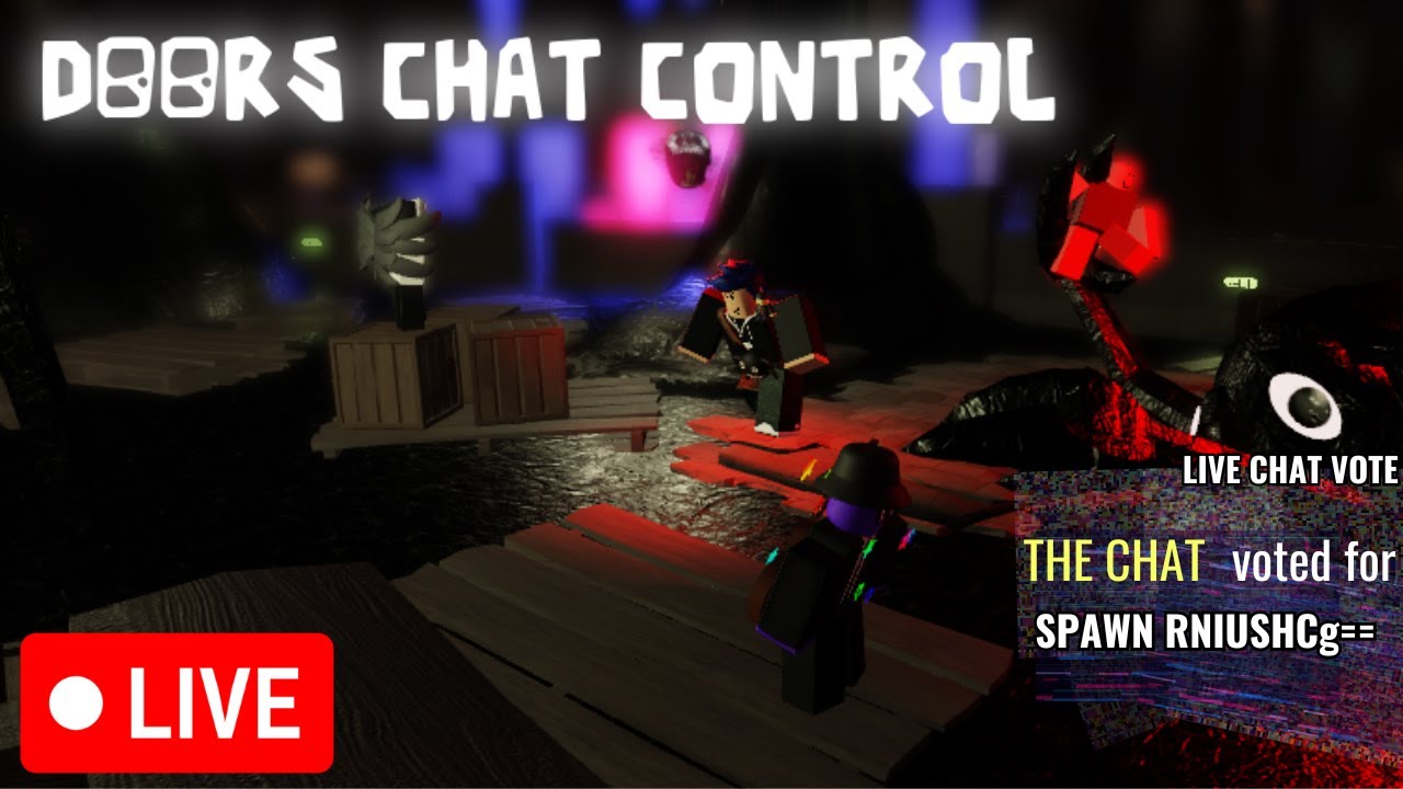 CHAT CONTROL LIVE 🔴DOORS CONTENT UPDATE (TRY NO. 2) - YouTube