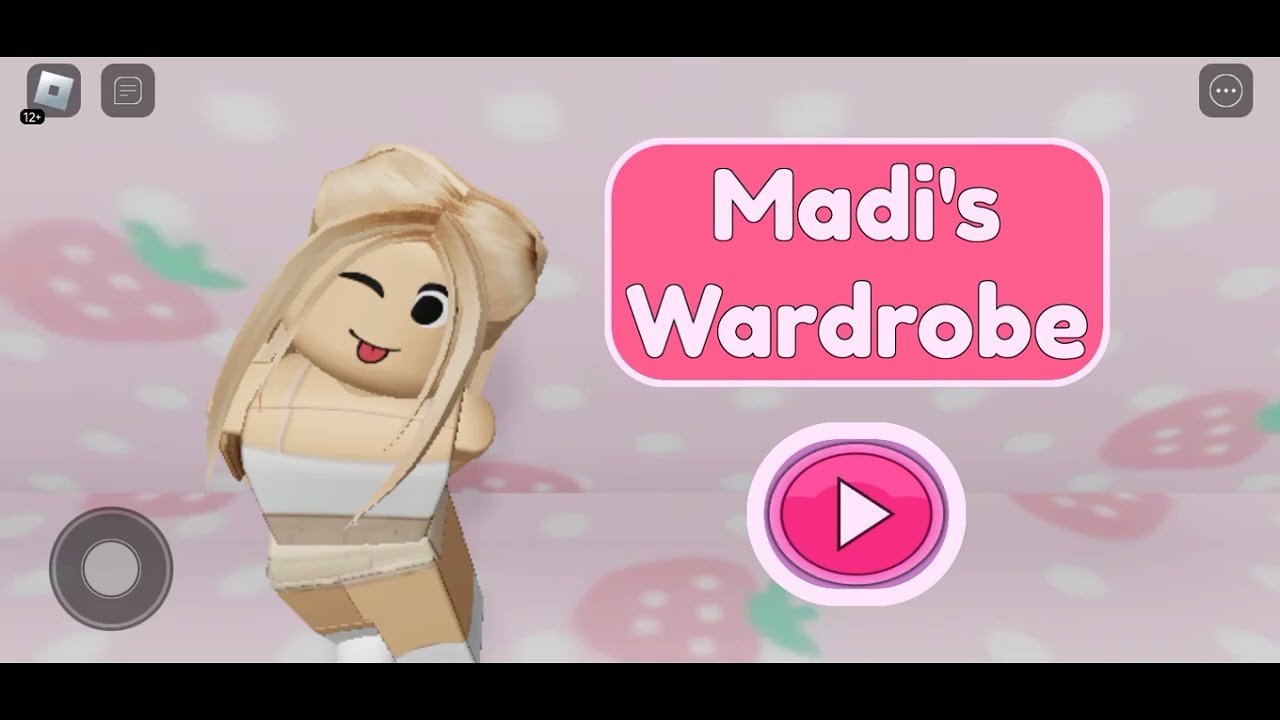 Roblox Madi's Wardrobe [Full Walkthrough] game was scary.. - YouTube